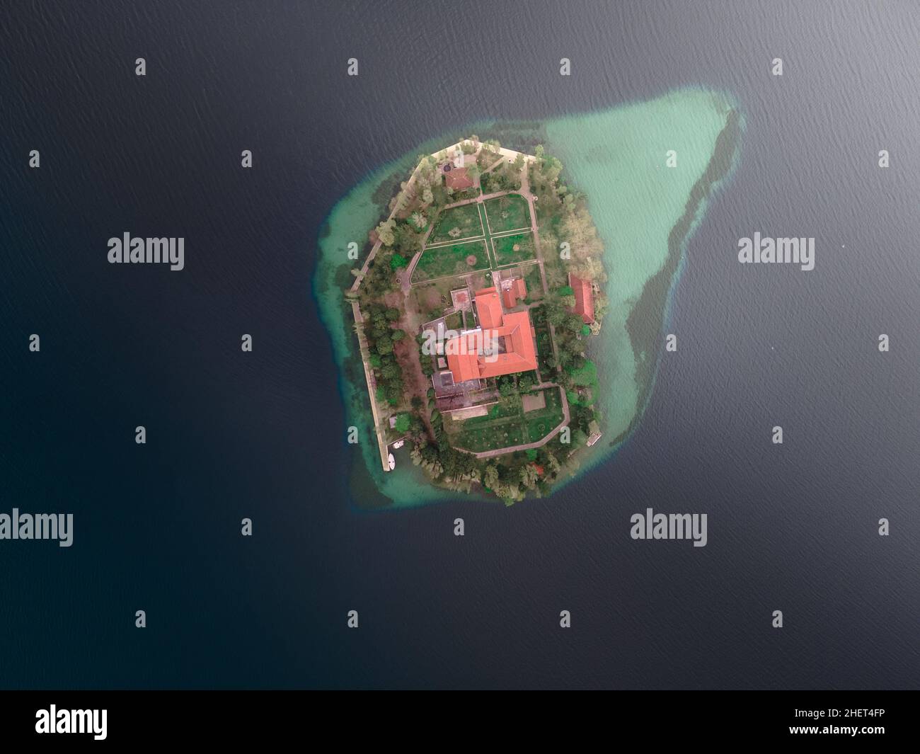 Aerial view franciscan monastery hi-res stock photography and images ...