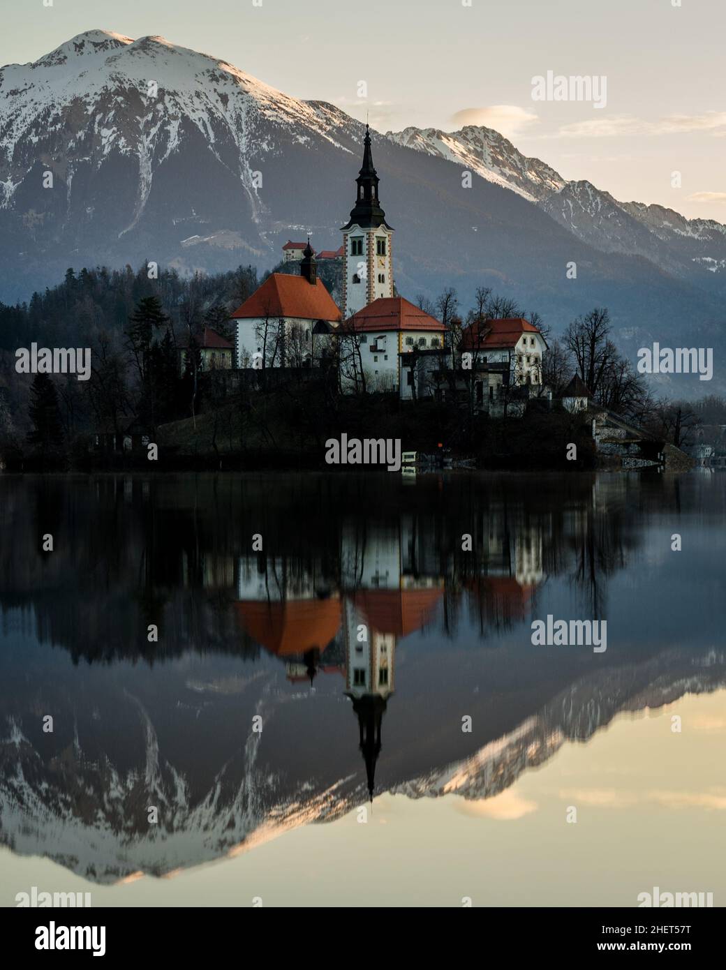 Close up lake bled island hi-res stock photography and images - Alamy