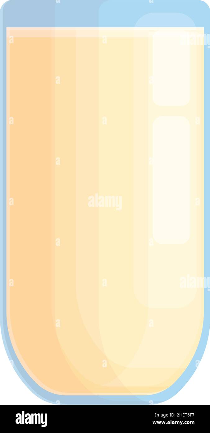 Milk glass icon cartoon vector. Cream product. Food shop Stock Vector ...