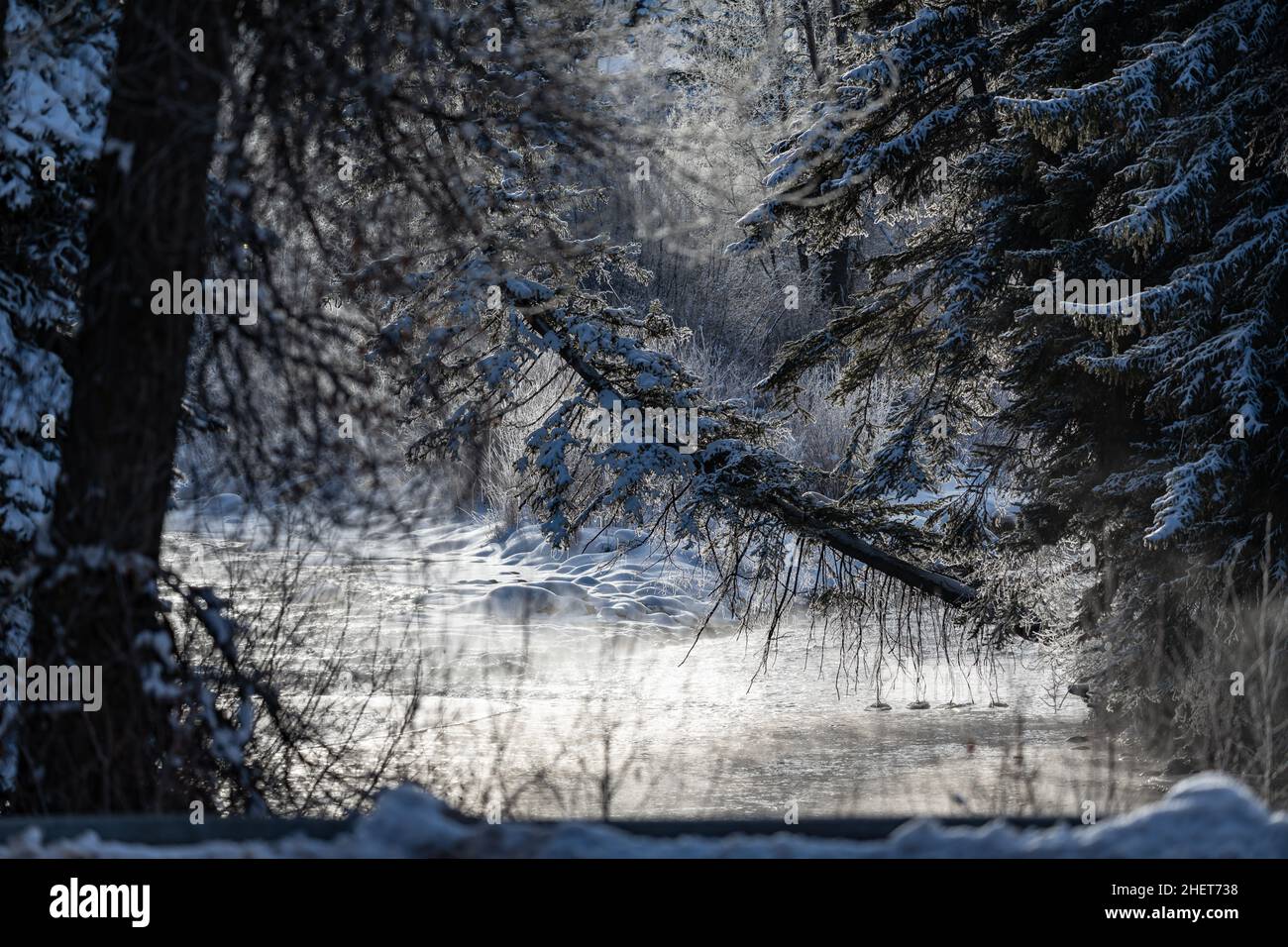Snowy river scenery hi-res stock photography and images - Alamy