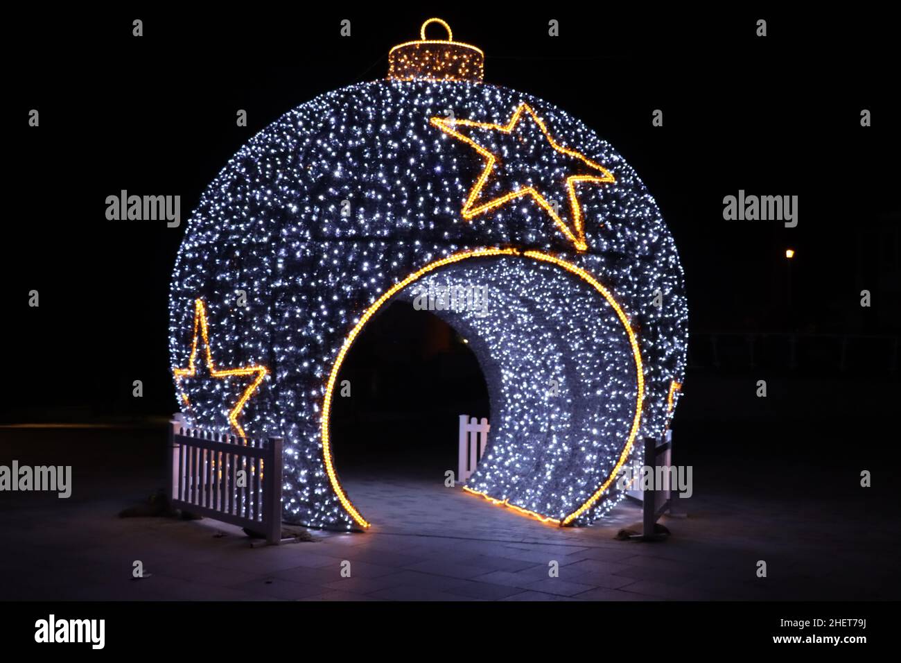 Bournemouth christmas lights hi-res stock photography and images - Alamy