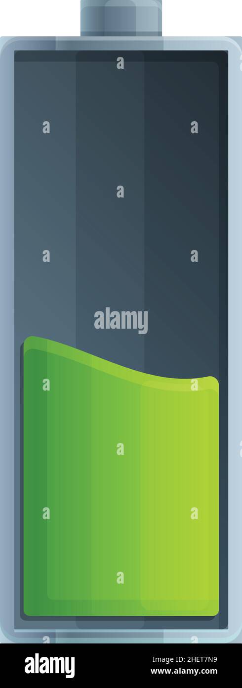 Smartphone battery icon cartoon vector. Charge energy. Full electric ...