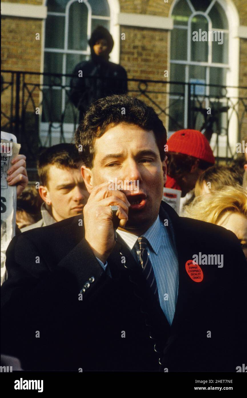 Derek hatton liverpool hi-res stock photography and images - Alamy