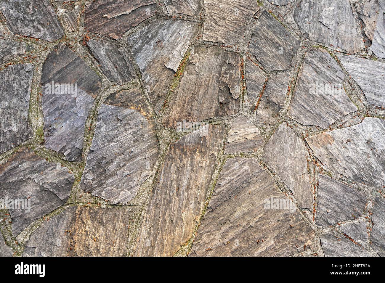 pattern of old irregular stones at a porch Stock Photo - Alamy