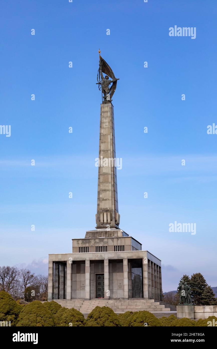 Slavin memorial monument and military cemetery hi-res stock photography ...