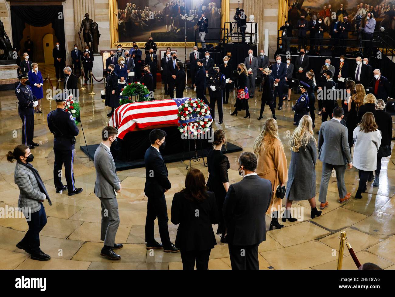 Washington, United States Of America. 12th Jan, 2022. Family of former ...