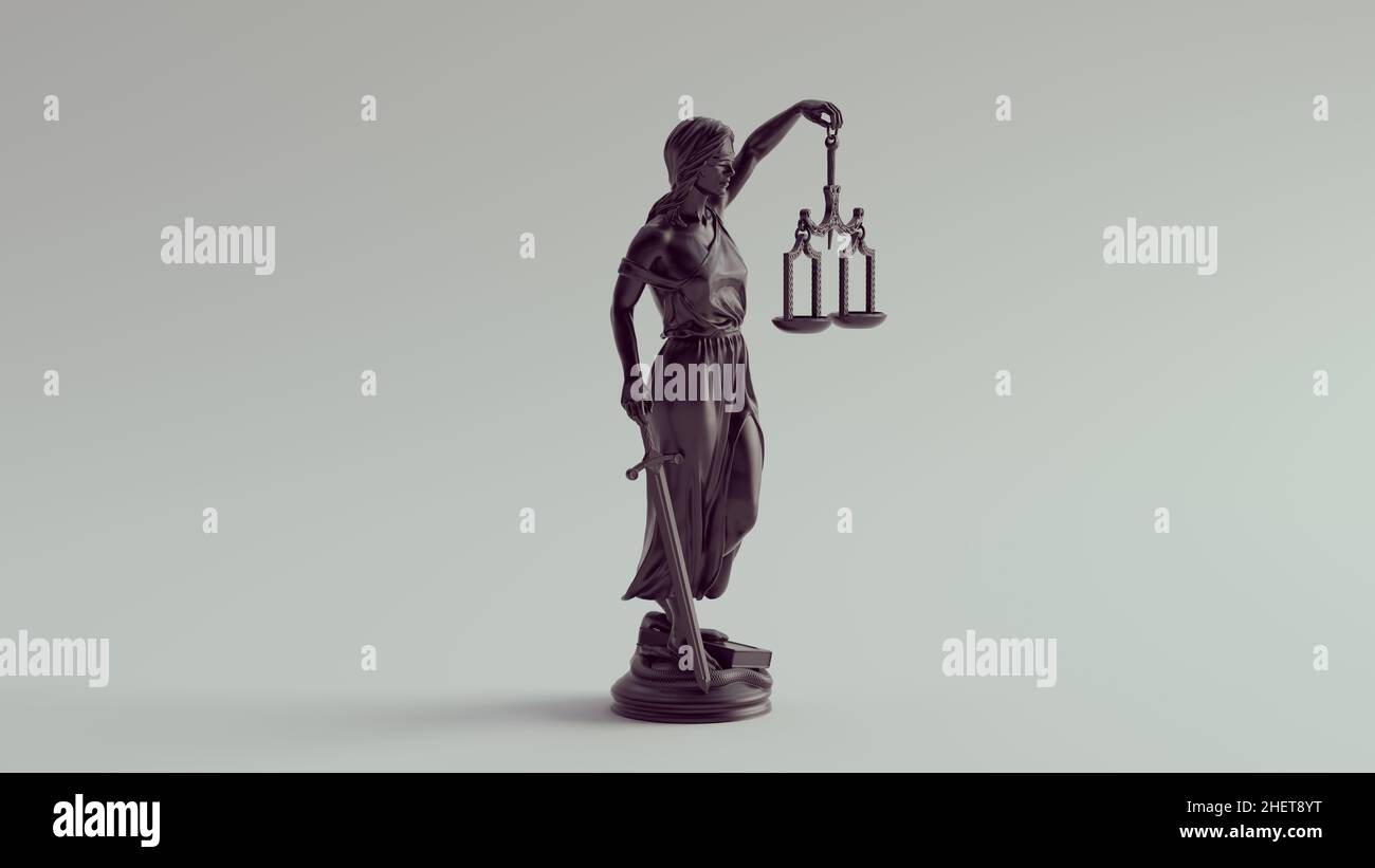 Female personification justitia hi-res stock photography and images - Alamy