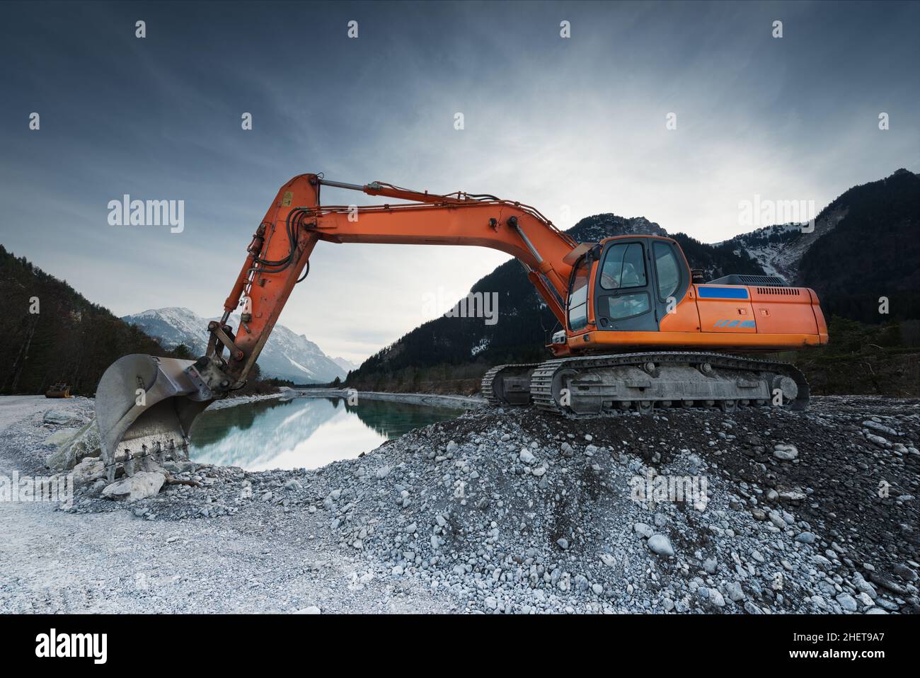 Mechanical shovel excavator hi-res stock photography and images - Alamy
