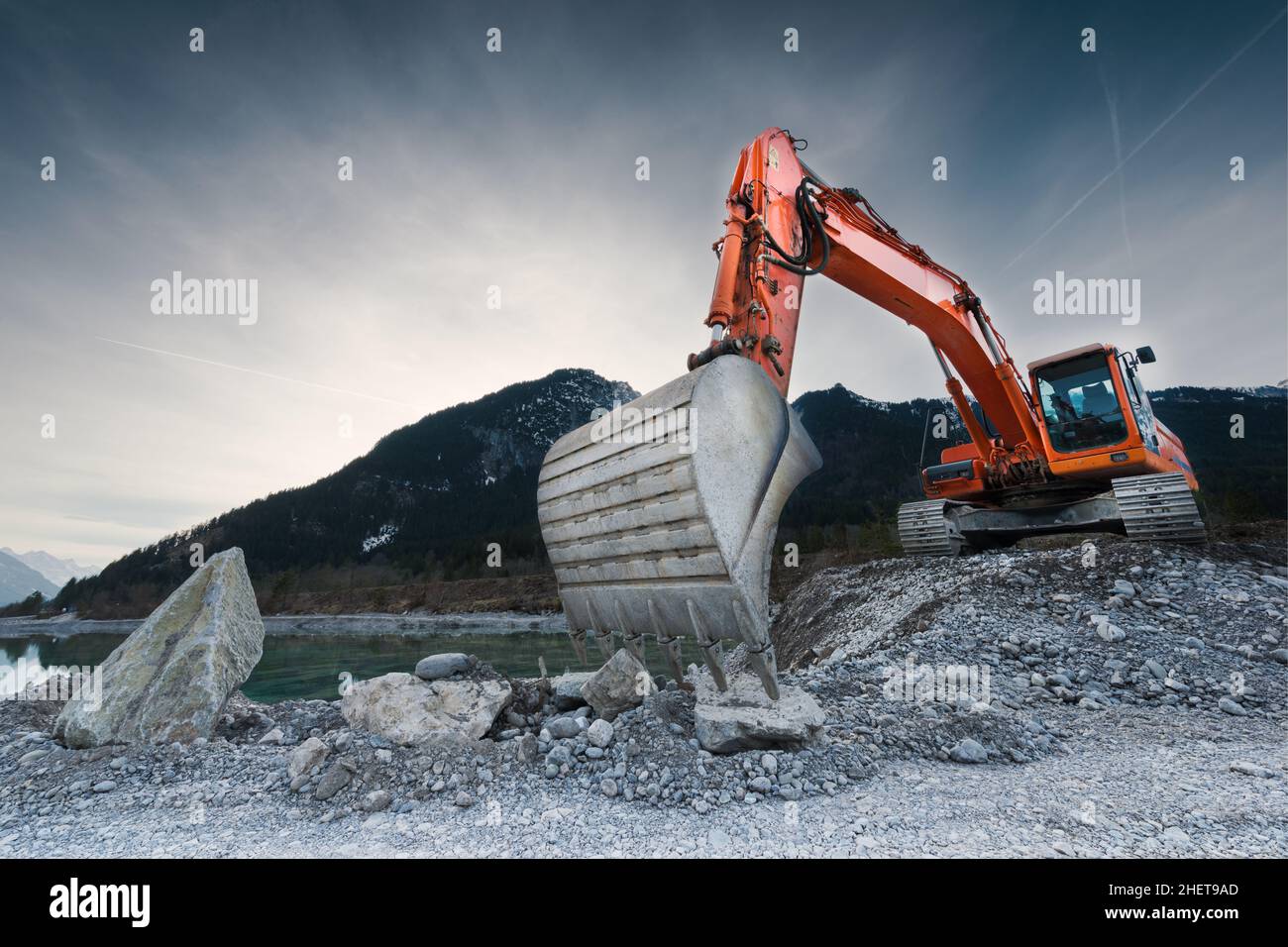 Mechanical shovel excavator hi-res stock photography and images - Alamy
