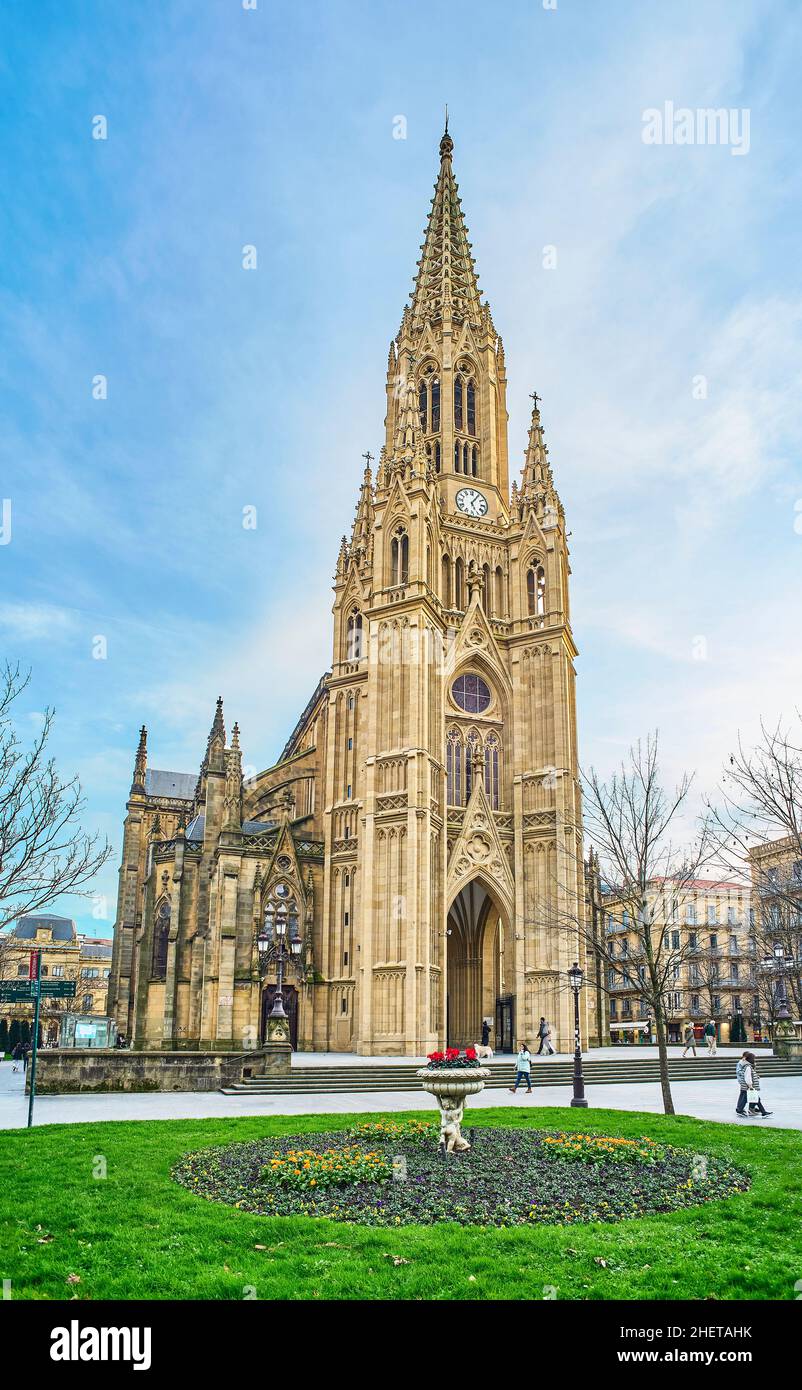 Cathedral San Sebastian Spain