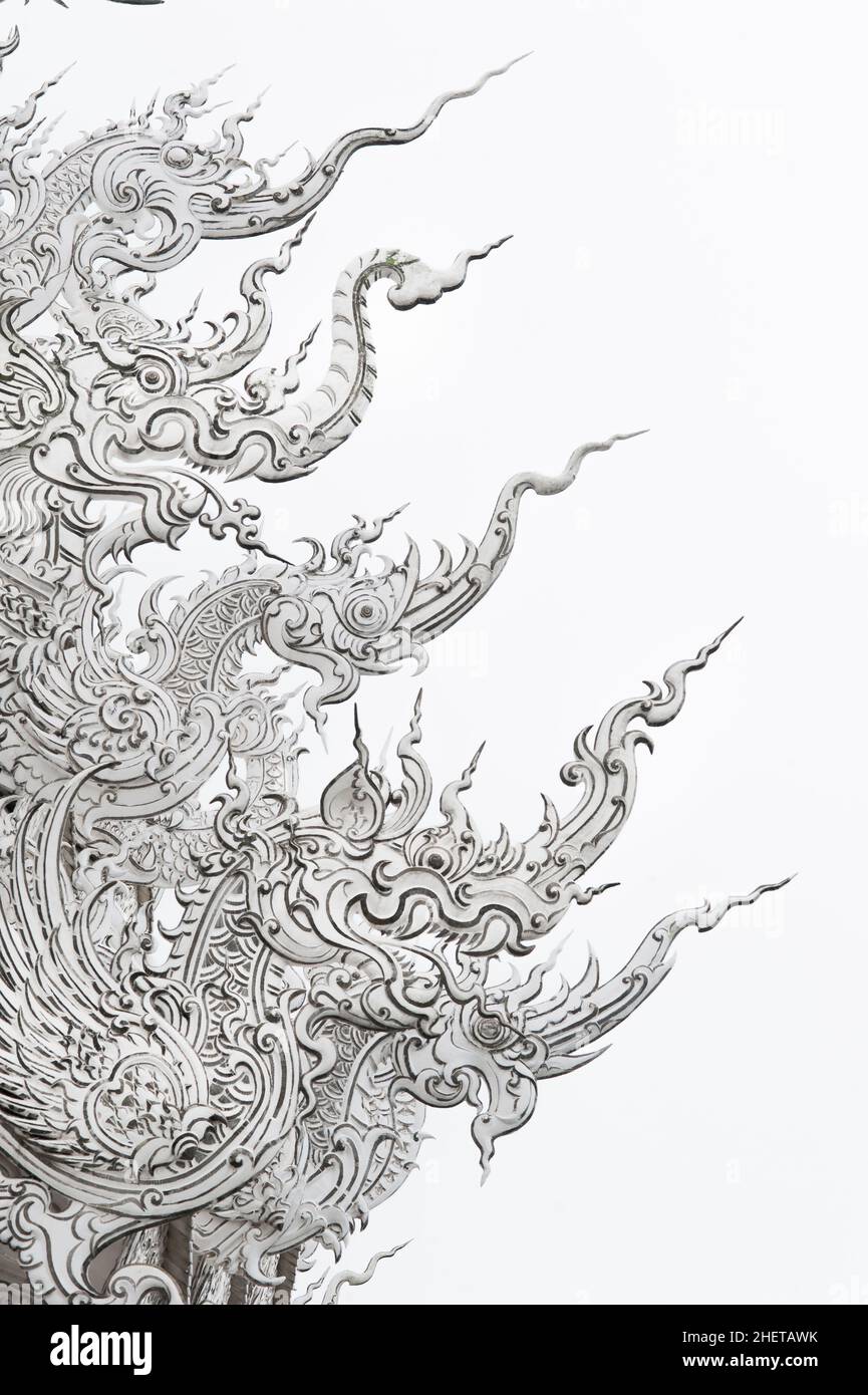 WAT RONG KHUN - WHITE TEMPLE, CHIANG RAI THAILAND - CIRCA MAY 2018 ...