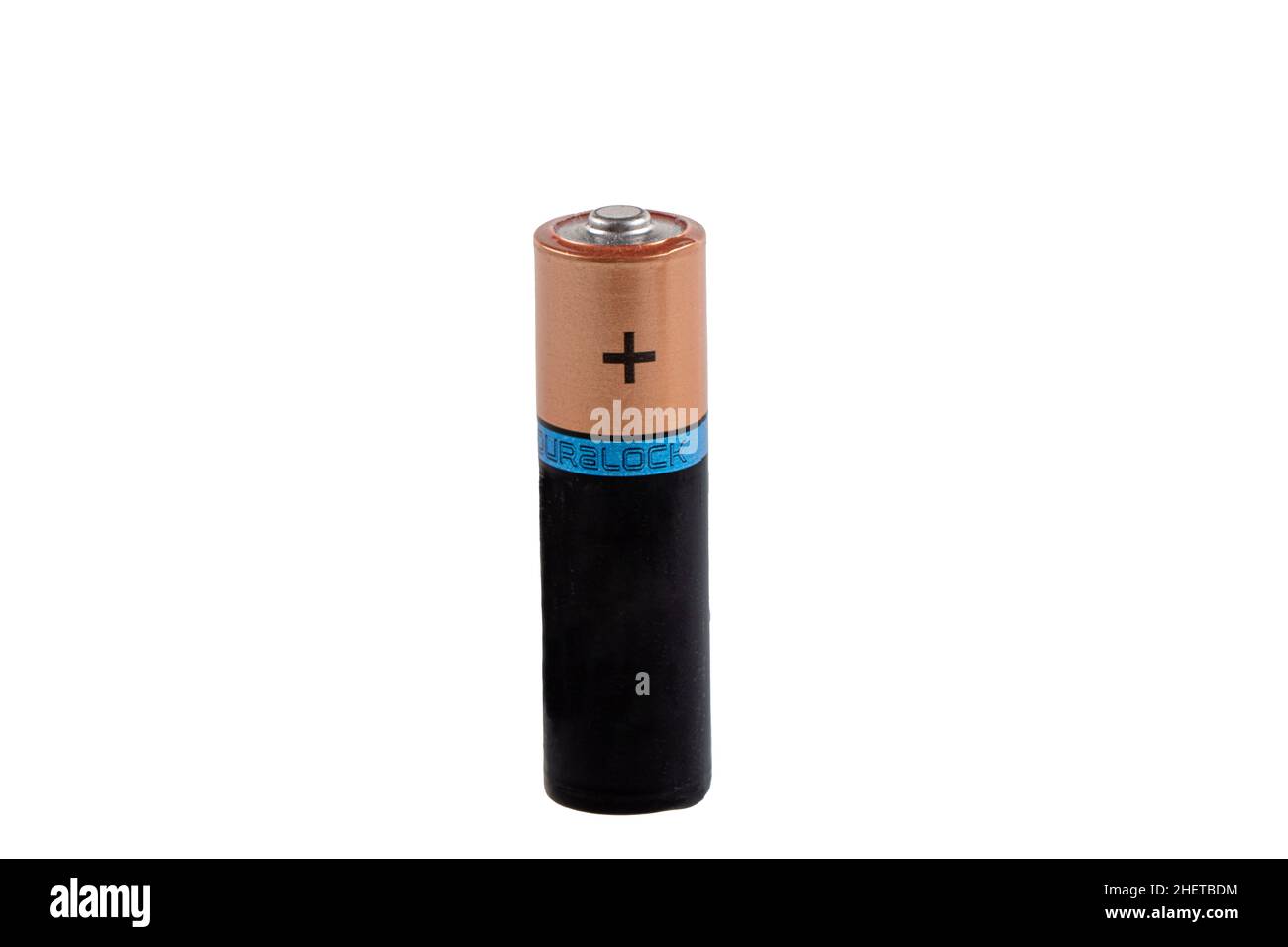 Battery AA. pen rechargeable battery isolated on a white background ...