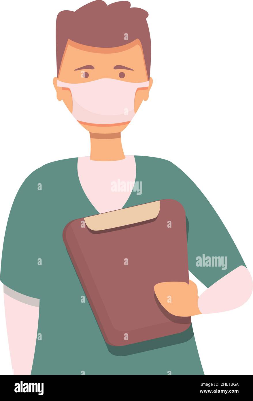 Nurse healthcare icon cartoon vector. Care health. Help female Stock ...