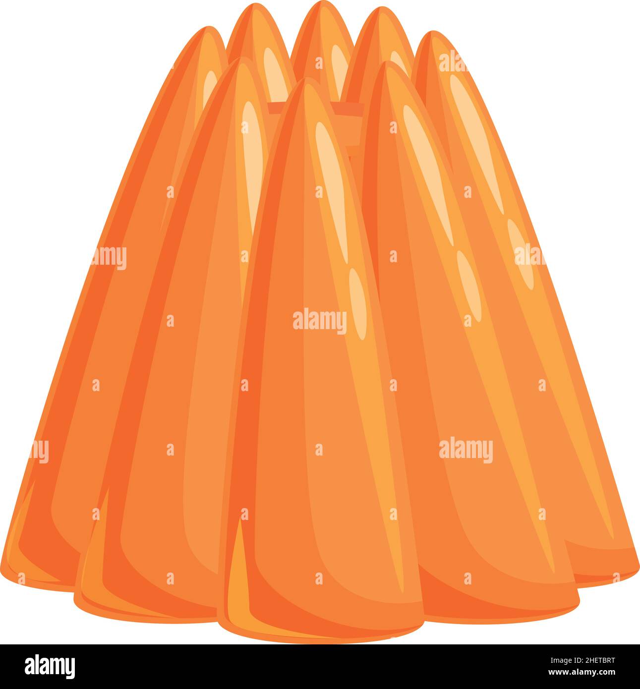 Candy jelly icon cartoon vector. Gummy fruit. Sweet dessert Stock ...