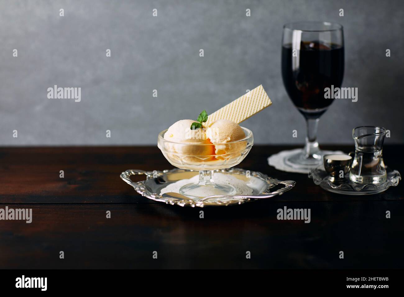 Ice cream lace hi-res stock photography and images - Alamy