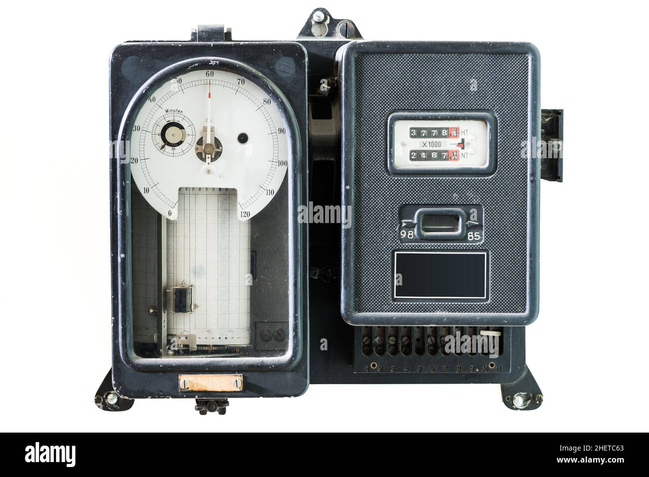 Old electric meter hi-res stock photography and images - Alamy
