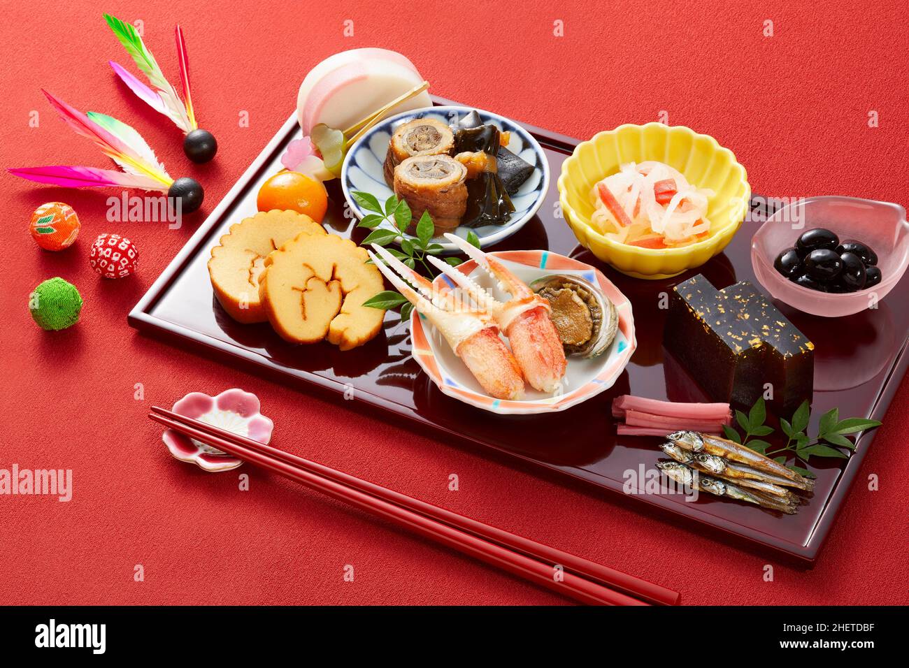 Japanese Style Osechi Stock Photo - Alamy