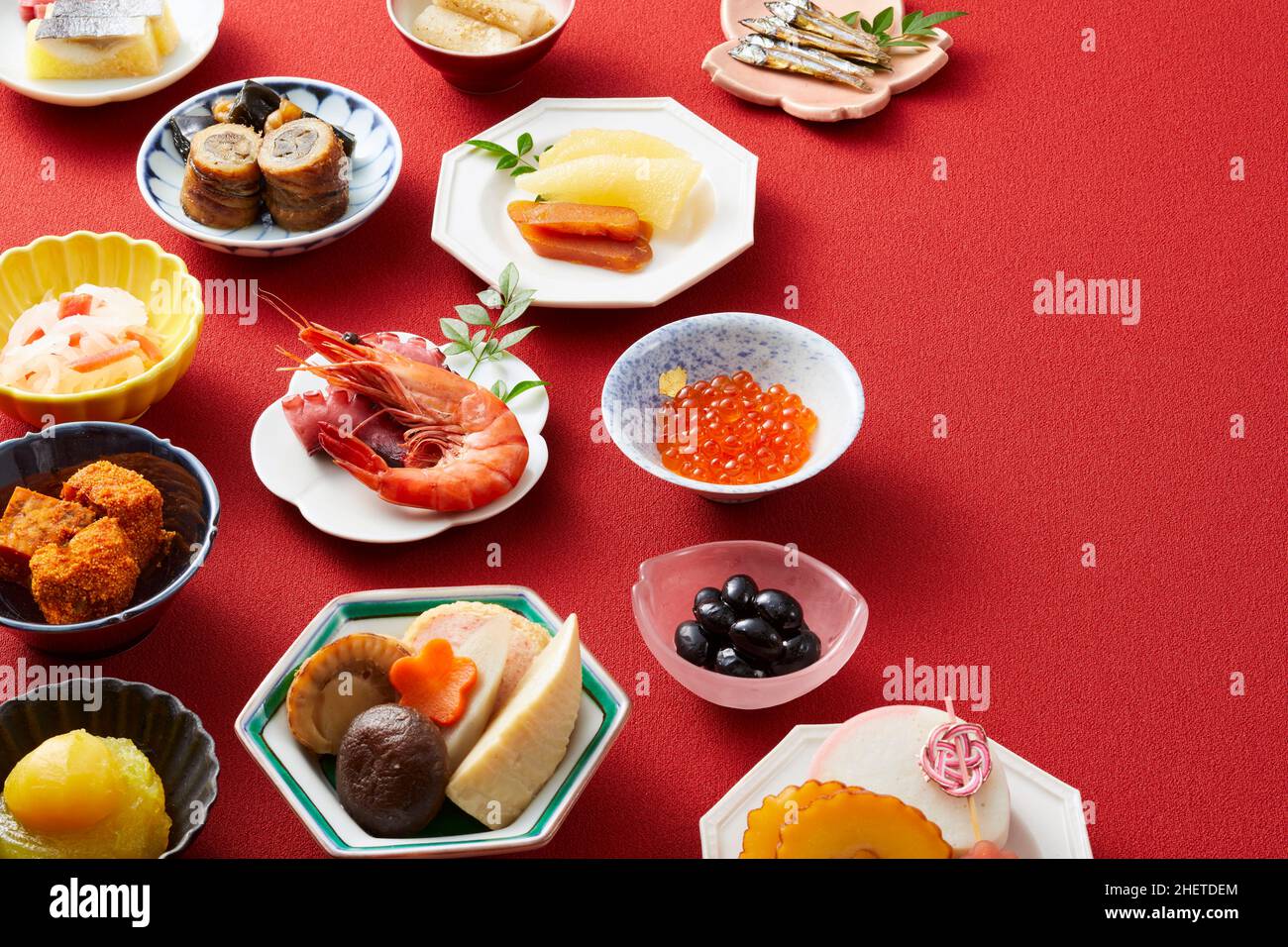 Japanese Style Osechi Stock Photo - Alamy