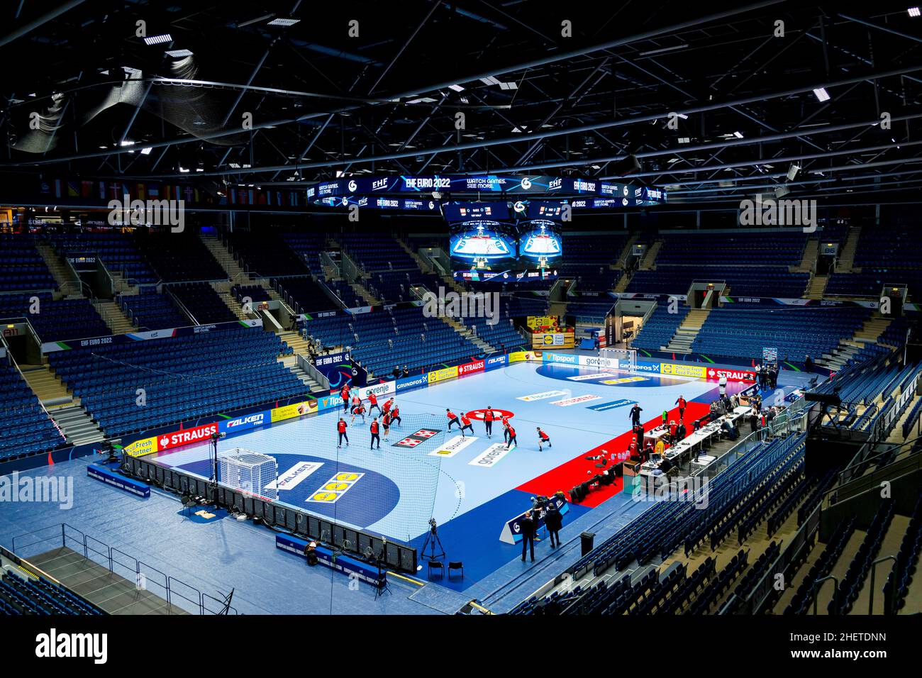 Bratislava, Slovakia. 12th Jan, 2022. Handball: European Championship ...