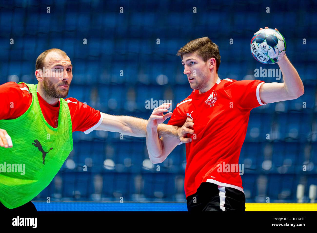 Bratislava, Slovakia. 12th Jan, 2022. Handball: European Championship ...