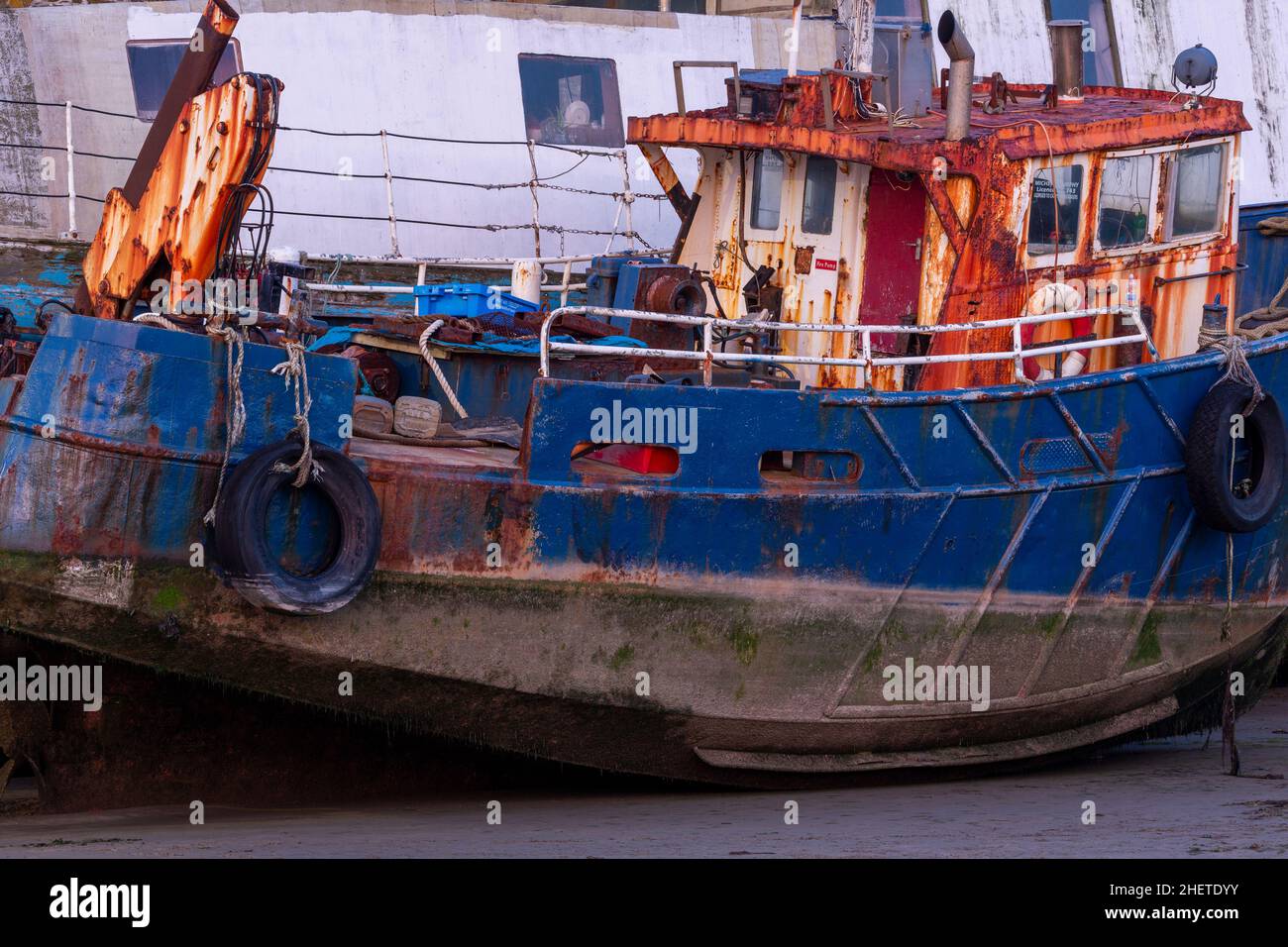 Fishing boat balbriggan harbour hi-res stock photography and images - Alamy