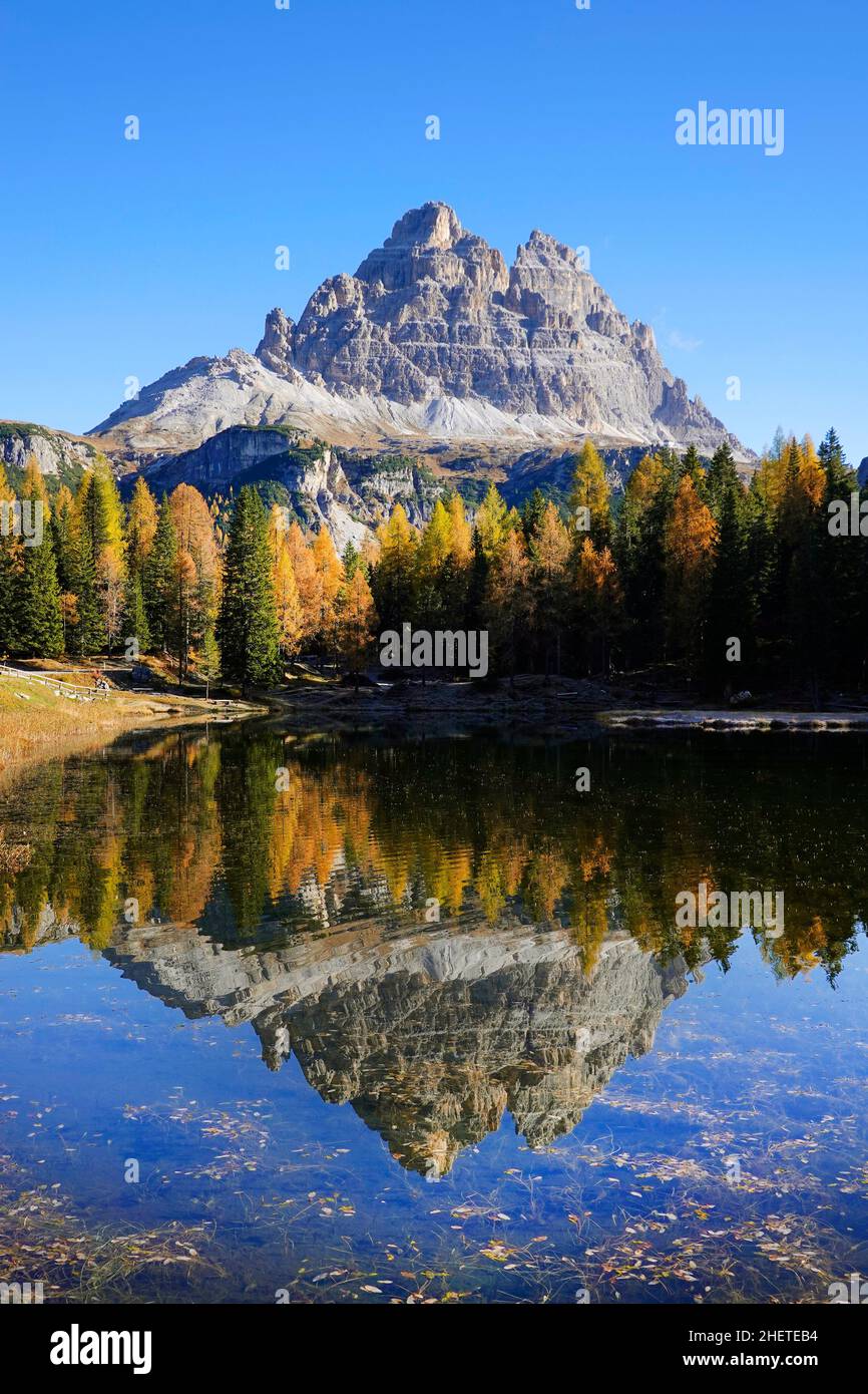 Alpine landscape in the Dolomites, Italy, Europe Stock Photo - Alamy