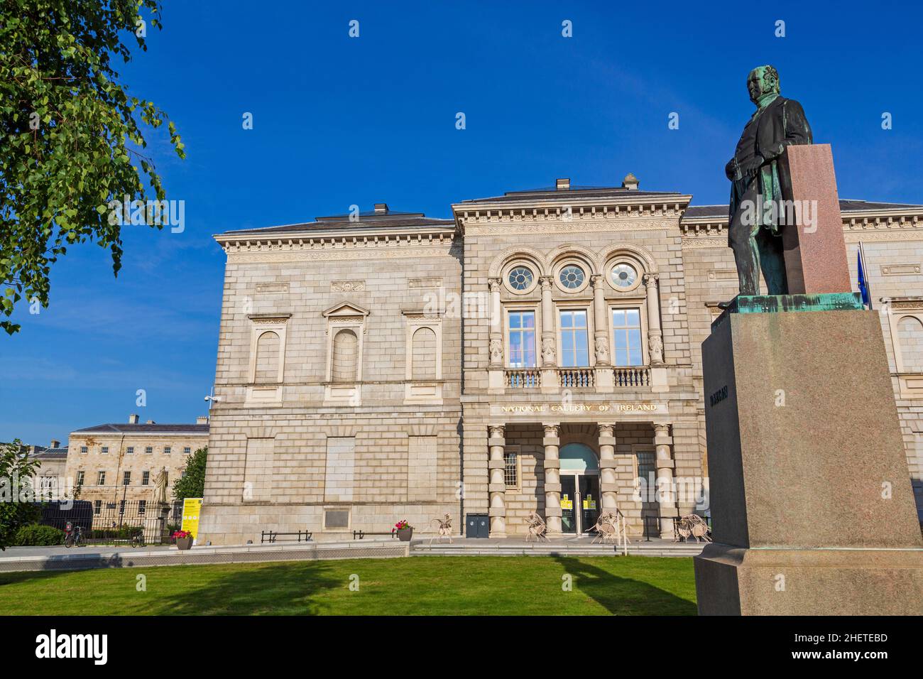 William Dargan Statue, National Gallery of Ireland, Dublin City, County ...