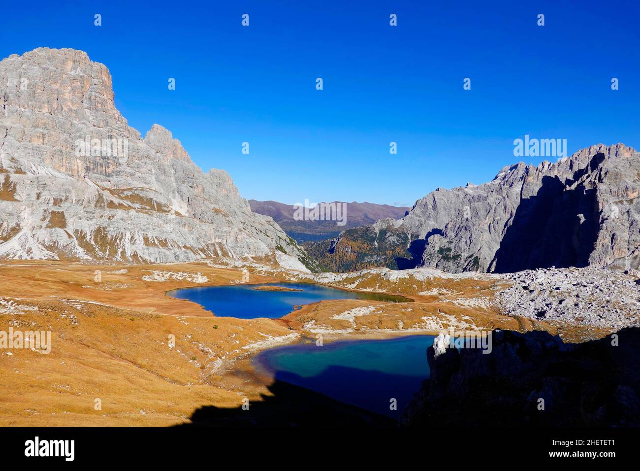 Alpine landscape in the Dolomites, Italy, Europe Stock Photo - Alamy