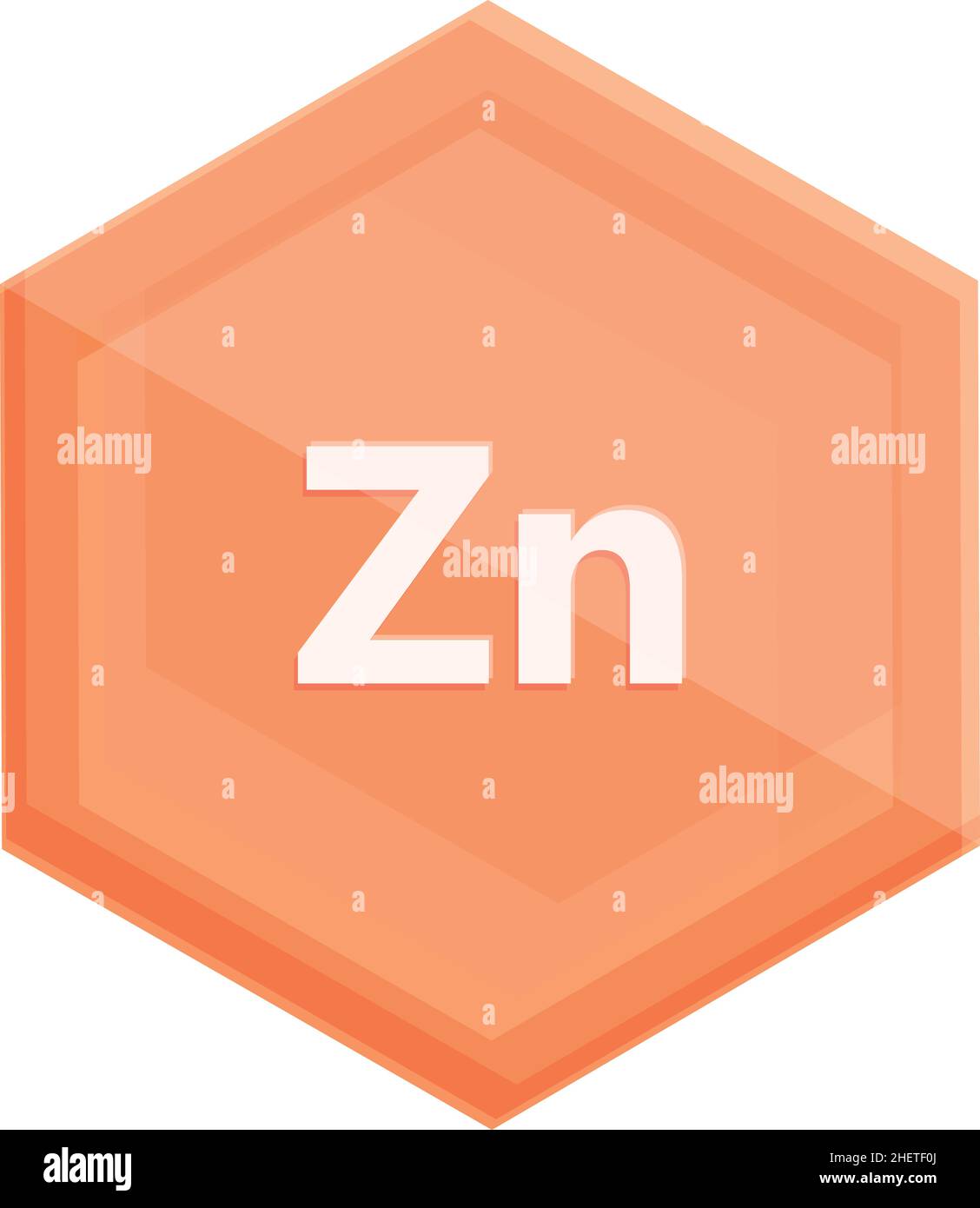Zinc icon cartoon vector. Food vitamin. Zn nutrition Stock Vector Image ...