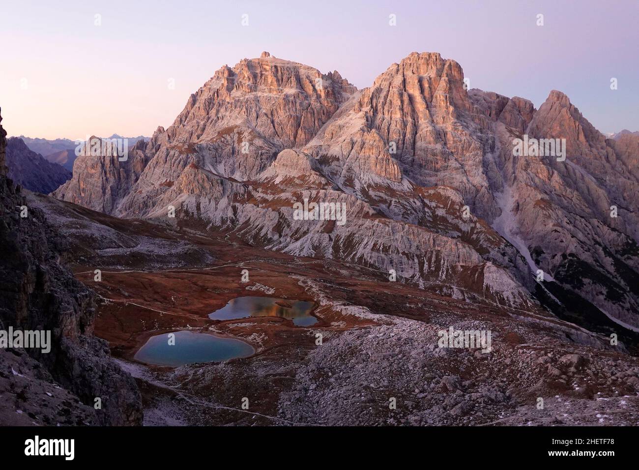 Alpine landscape in the Dolomites, Italy, Europe Stock Photo - Alamy