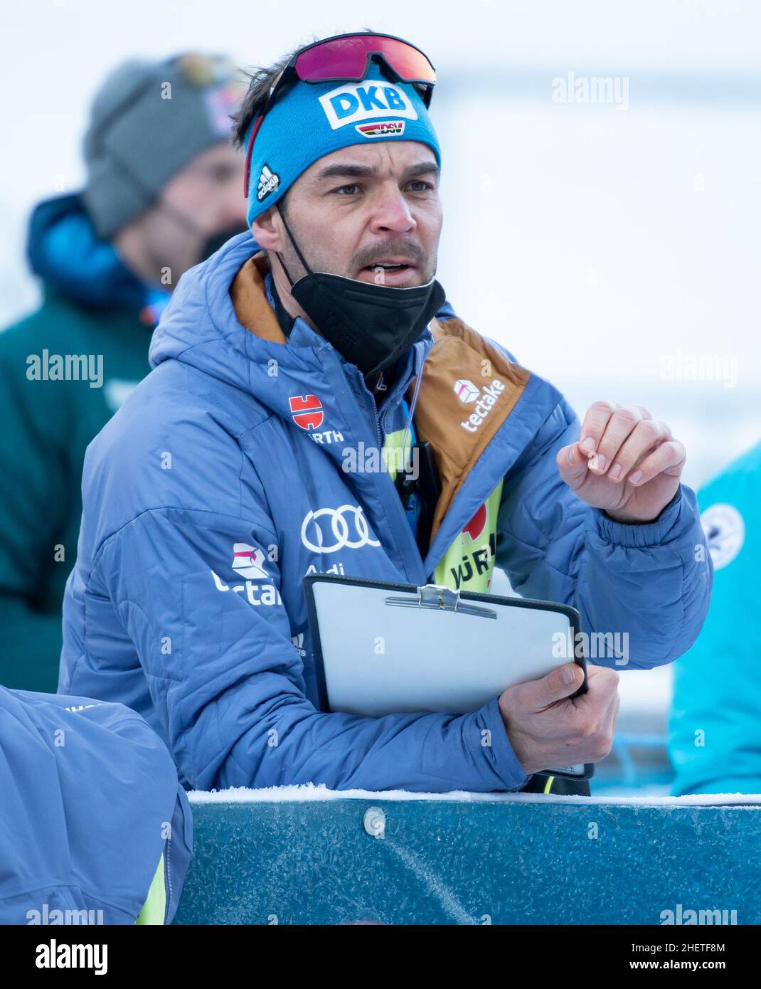 Ruhpolding, Germany. 12th Jan, 2022. Biathlon: World Cup, sprint 7.5 km ...