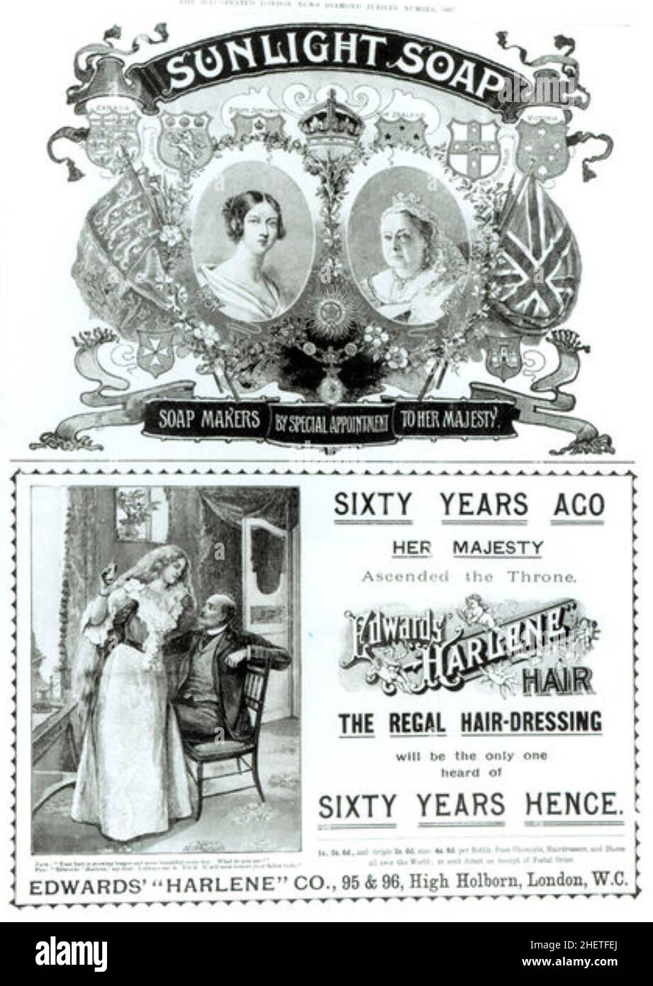 Sunlight soap advert hi-res stock photography and images - Alamy