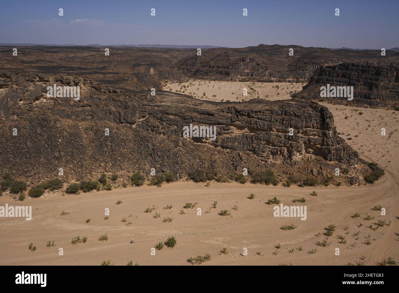 Bisha, Saudi Arabia, January 12th 2022, Illustration during the Stage ...