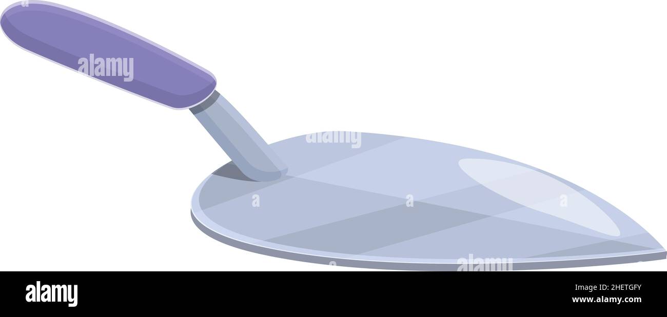 Steel trowel icon cartoon vector. Wall cement. Build concrete Stock ... Steel trowel icon cartoon vector. Wall cement. Build concrete Stock ...
