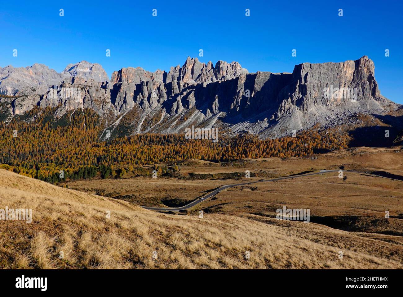 Alpine landscape in the Dolomites, Italy, Europe Stock Photo - Alamy