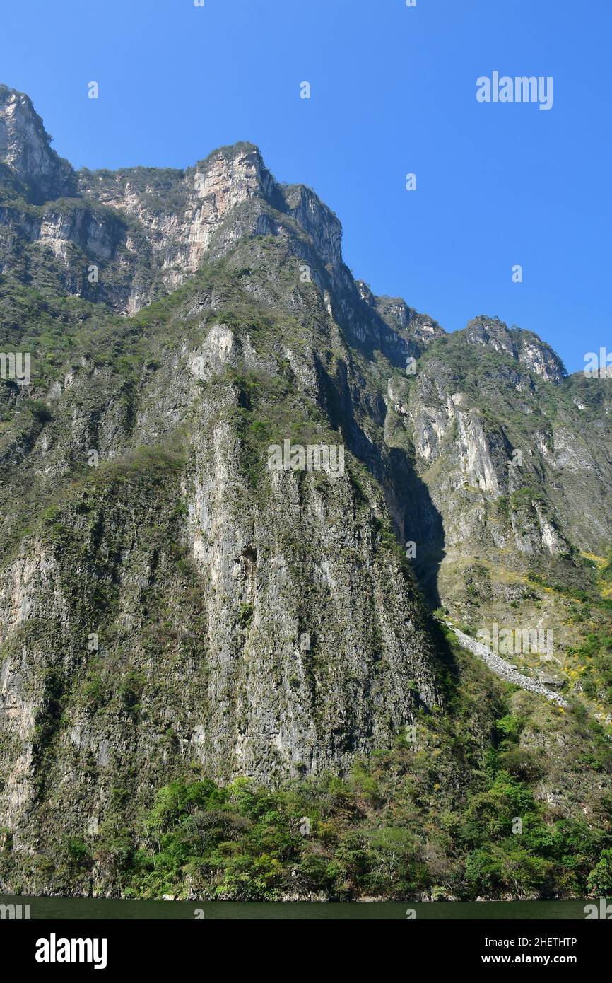 Sumidero Canyon National Park, state of Chiapas, Mexico, North America ...
