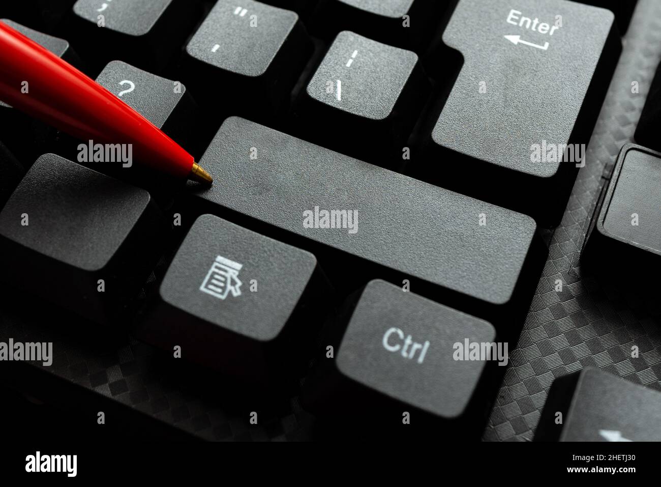 Retyping Old Notes, Playing Text Games, Testing Typing Speed Stock ...