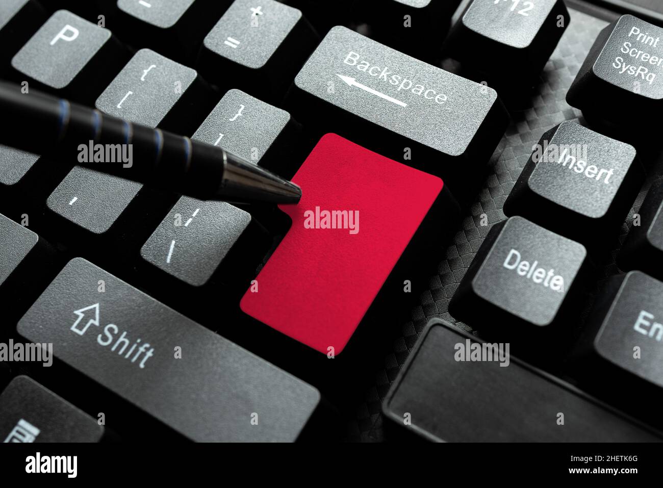 Typing Old Notes To A Computer, Abstract Creating Emotional Novel Stock ...