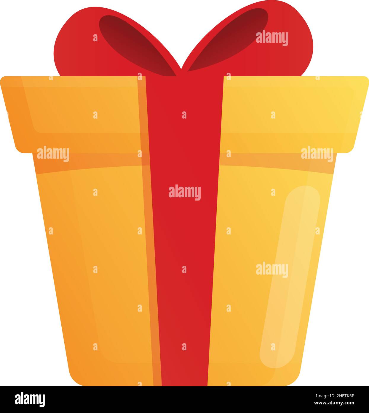 Gift box gameplay icon cartoon vector. Game bar. Button design Stock ...