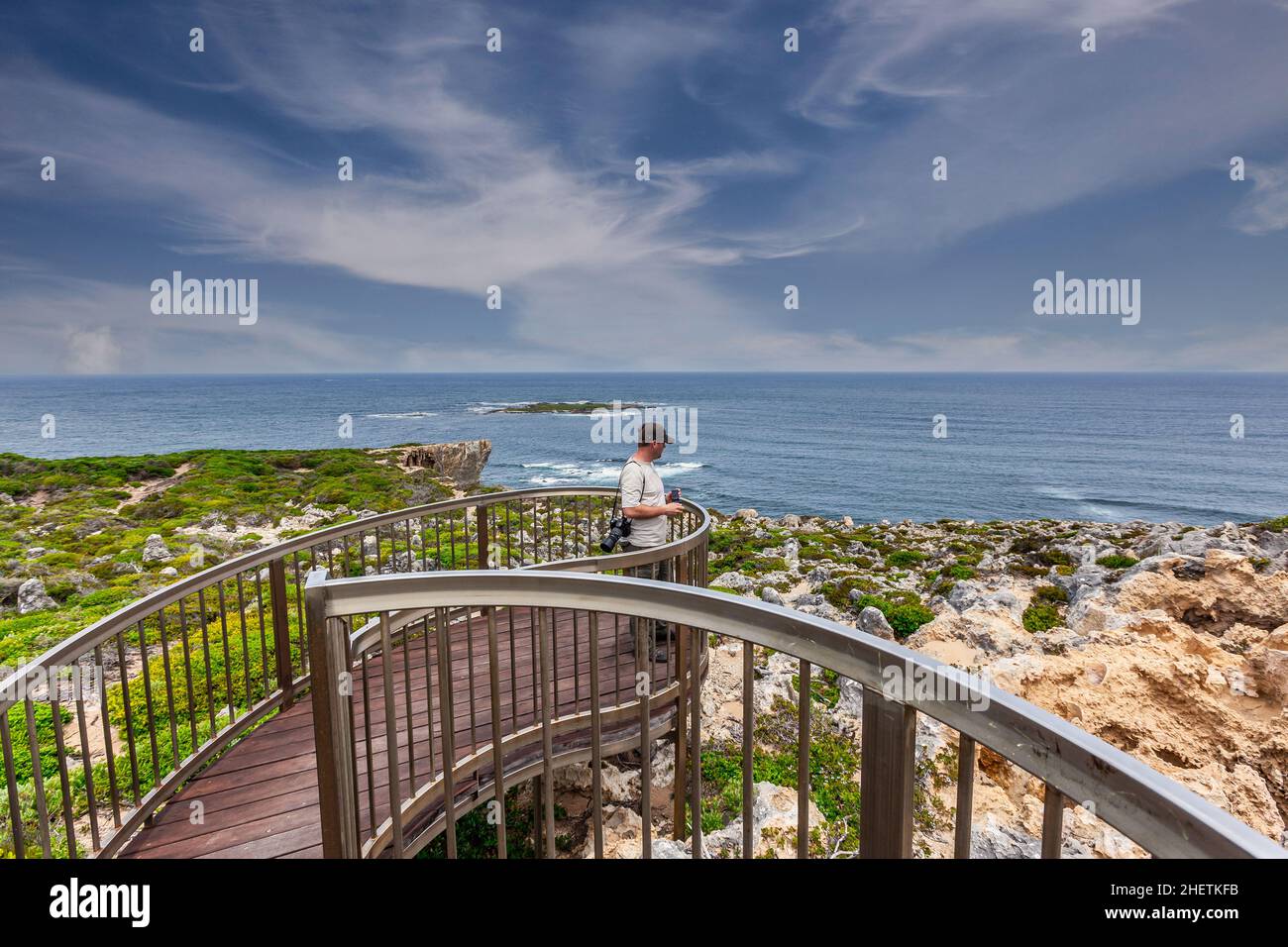 Salmon Beach Lookout at Point D'Entrecasteaux in Western Australia's D ...