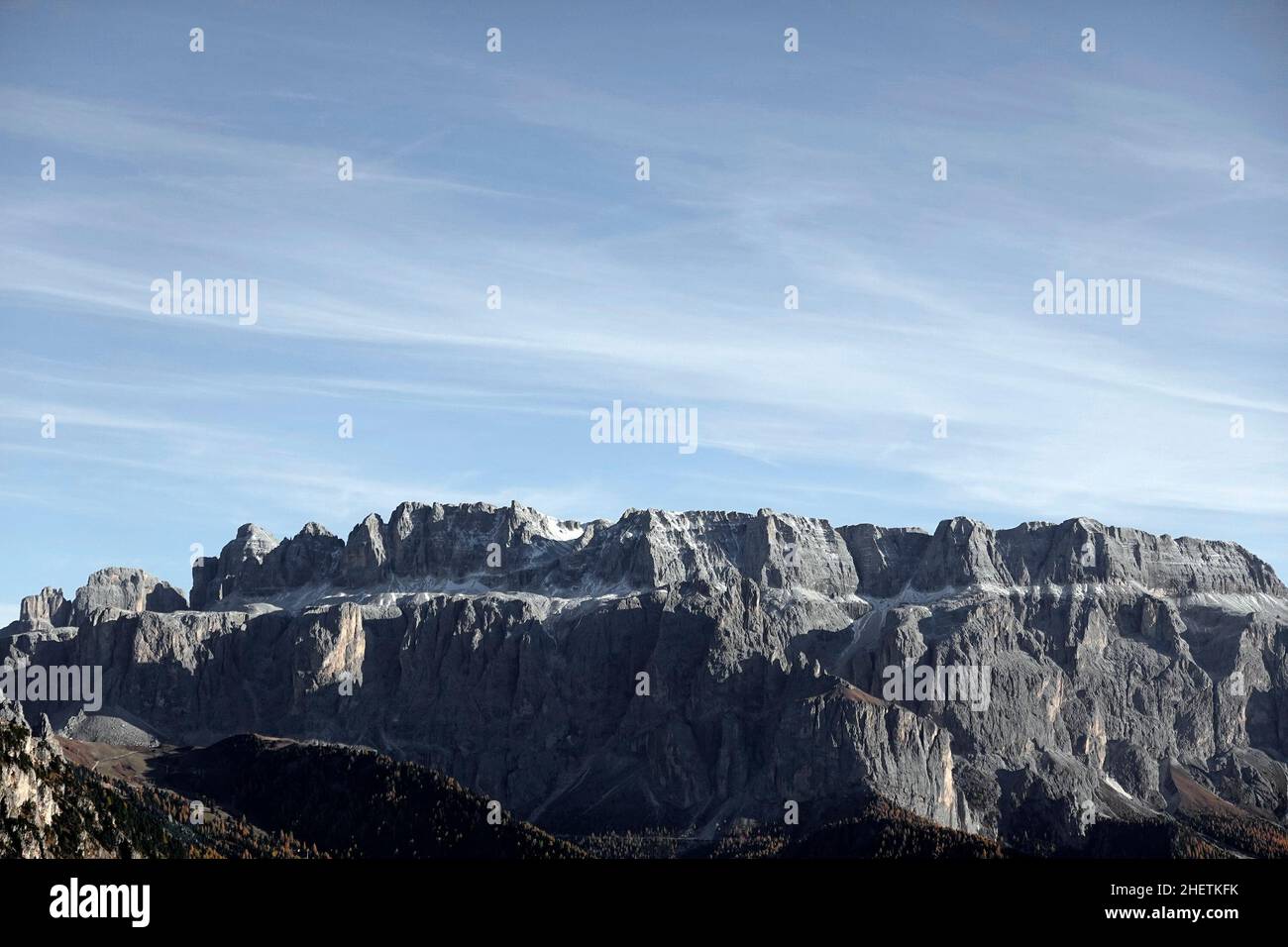 Alpine landscape in the Dolomites, Italy, Europe Stock Photo - Alamy
