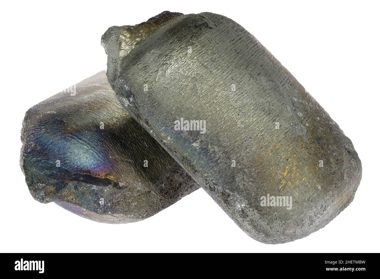 99.9% fine nickel briquette isolated on white background Stock Photo ...