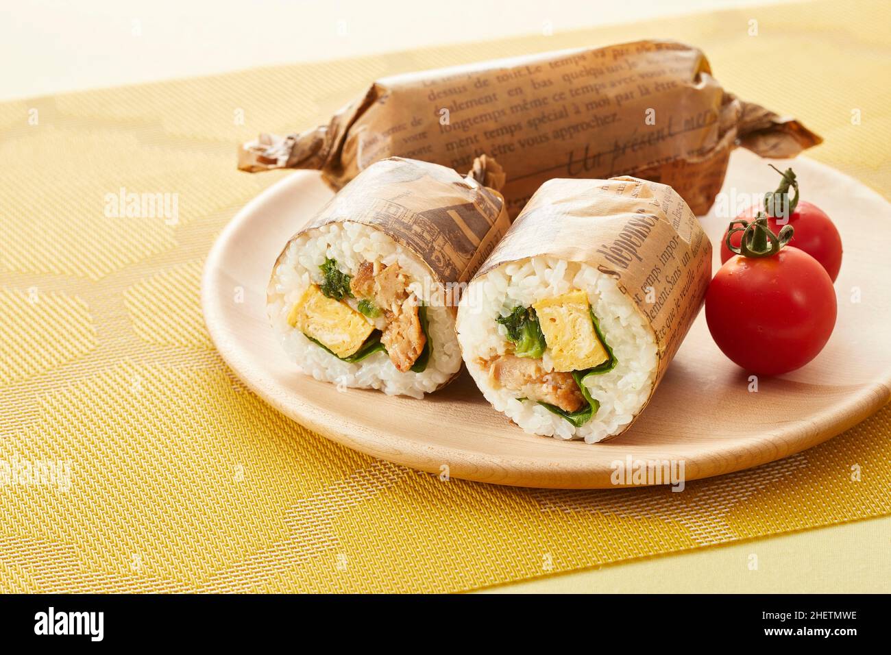 Taiwanese Style Rice Balls Stock Photo - Alamy