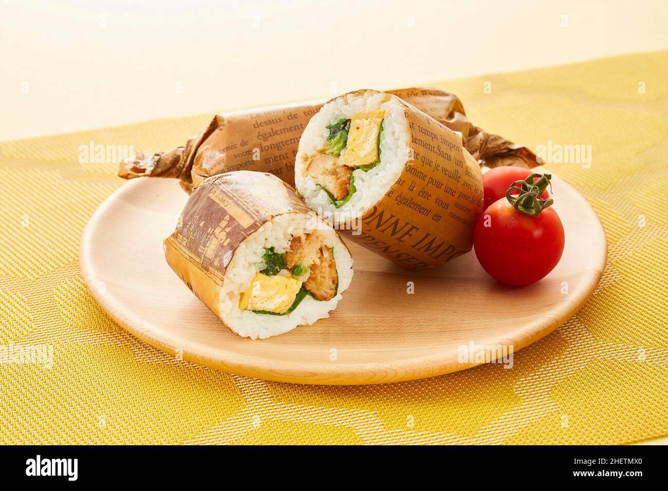 Taiwanese Style Rice Balls Stock Photo - Alamy
