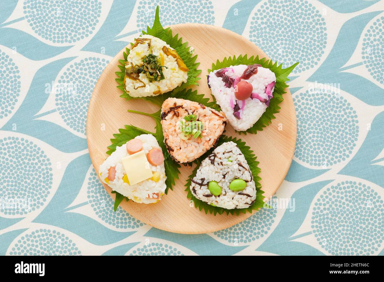 Onigiri Rice Balls Stock Photo - Alamy