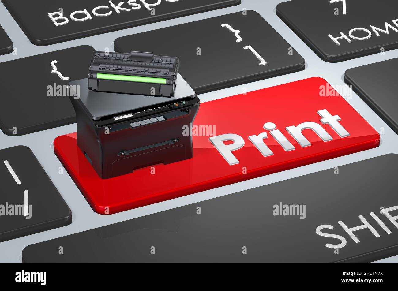 Keyboard photocopier hi-res stock photography and images - Alamy