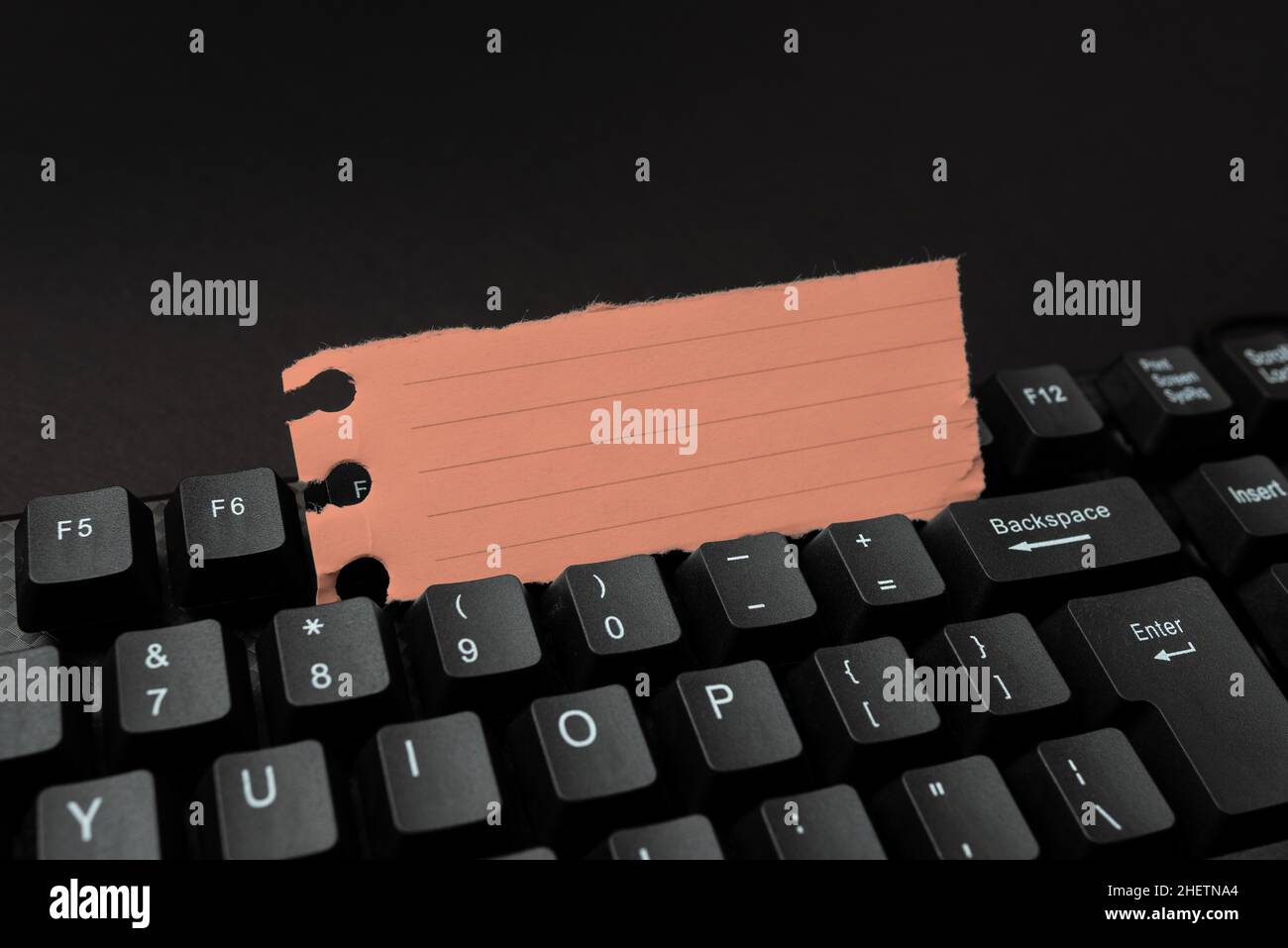 Composing New Screen Title Ideas, Typing Play Script Concepts Stock ...