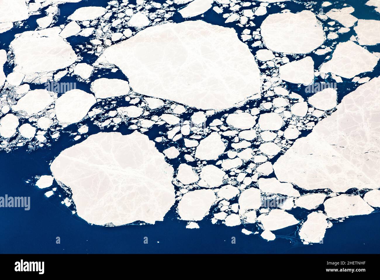 aerial of frozen glacier in Alaska, USA Stock Photo - Alamy