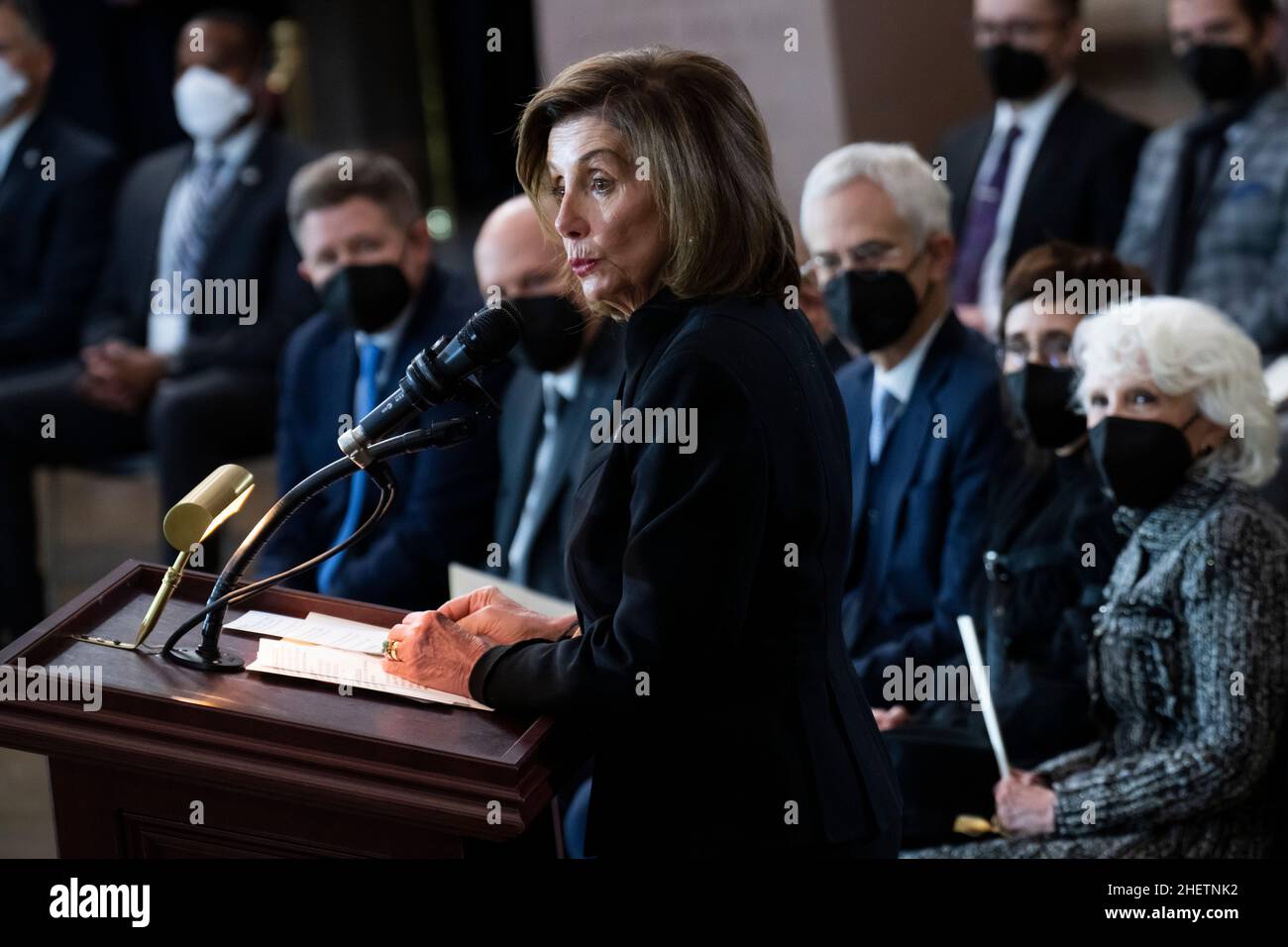 UNITED STATES - JANUARY 12: Speaker of the House Nancy Pelosi, D-Calif ...