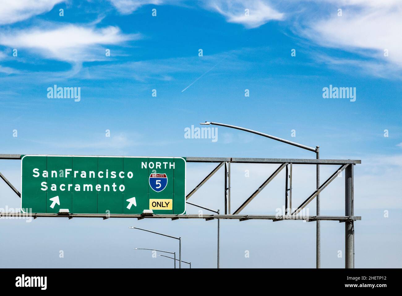 Highway 5 sign hi-res stock photography and images - Alamy